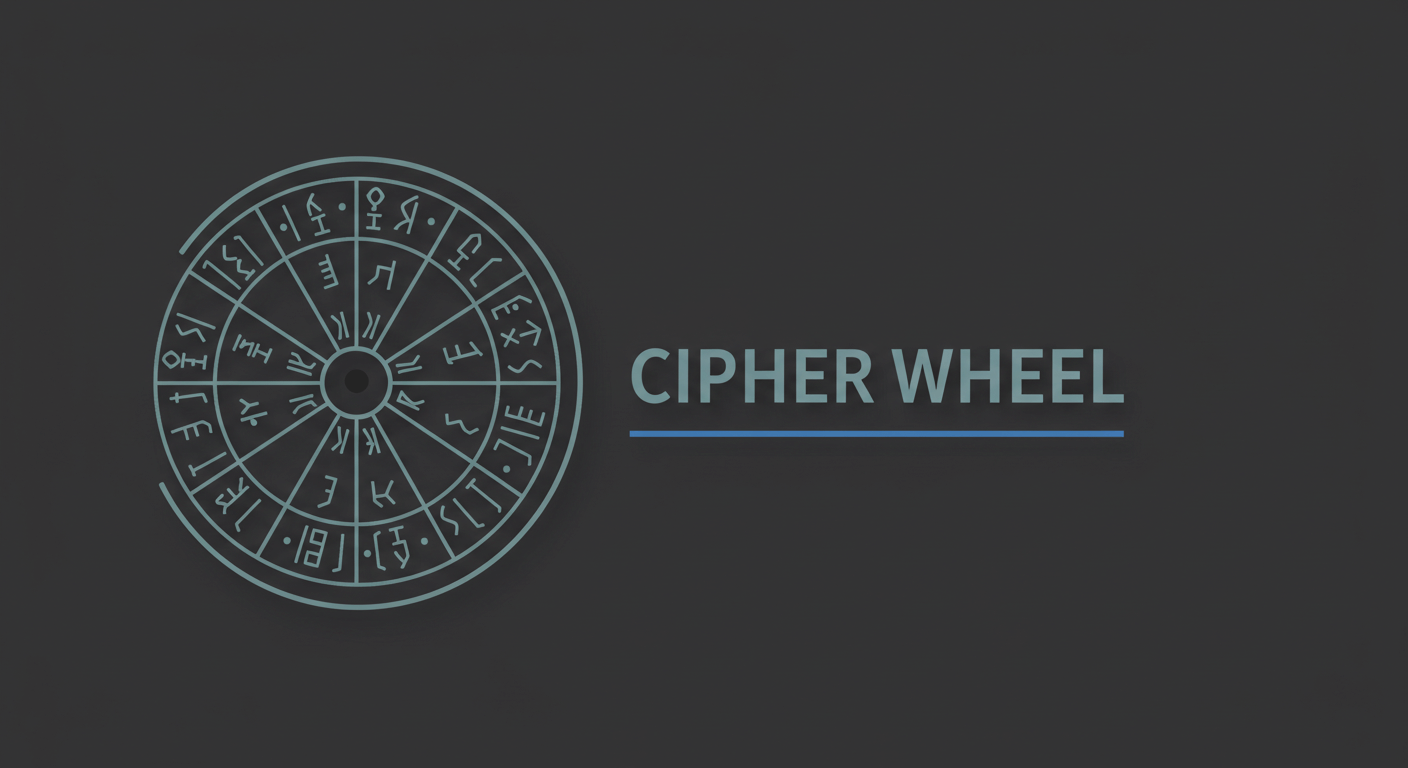 Cipher Wheel Decoder: Caesar, Jefferson & Symbol Chart - Caesar Cipher